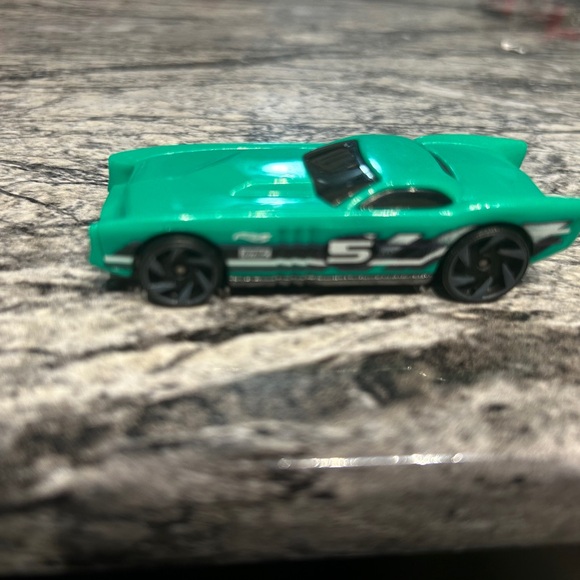 Hot Wheels | Toys | The Govner 203 Green Toy Car 5 With Black Wheels ...
